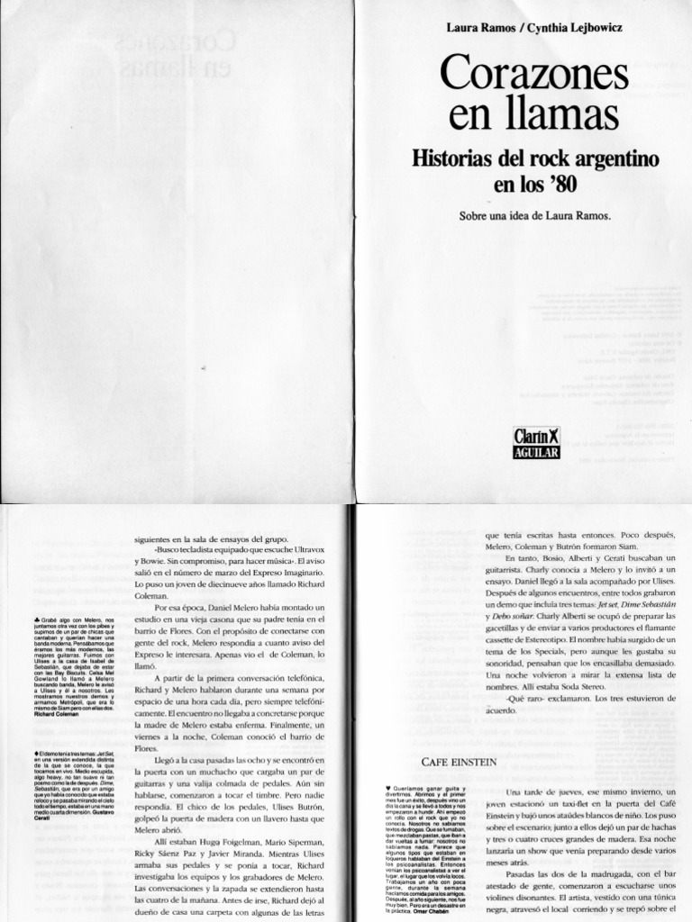 Ramos-Lejbowicz Corazones en Llamas | PDF