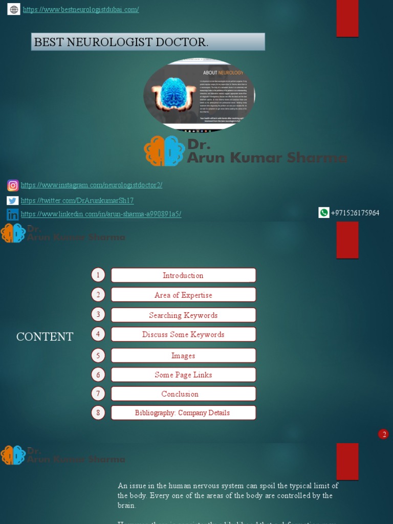 Best Neurologist in Dubai | PDF | Neurology | Peripheral Neuropathy