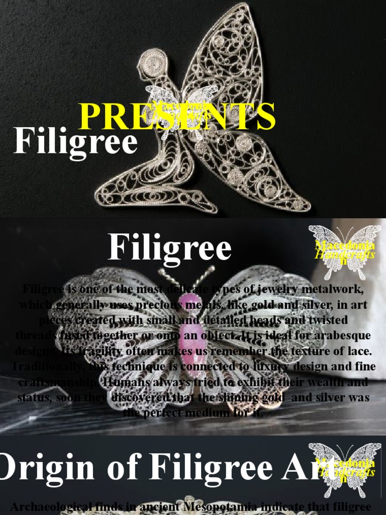 Macedonian Filigree Jewelry Art | PDF | Jewellery | Crafts