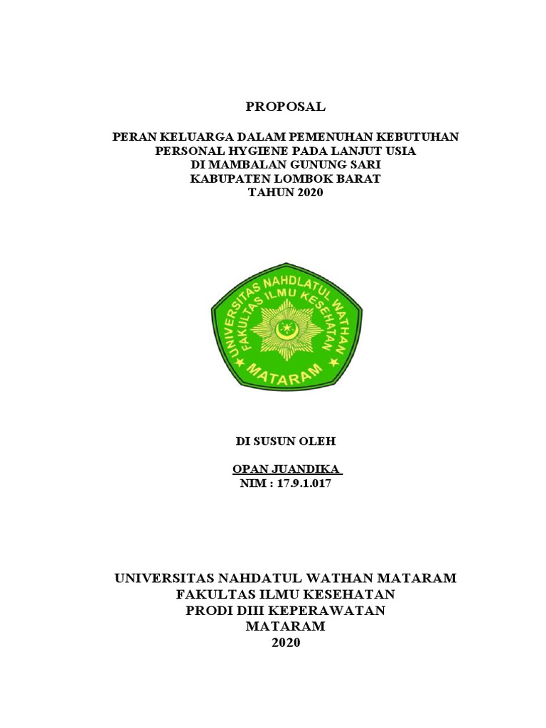 Kaper Proposal Opan | PDF
