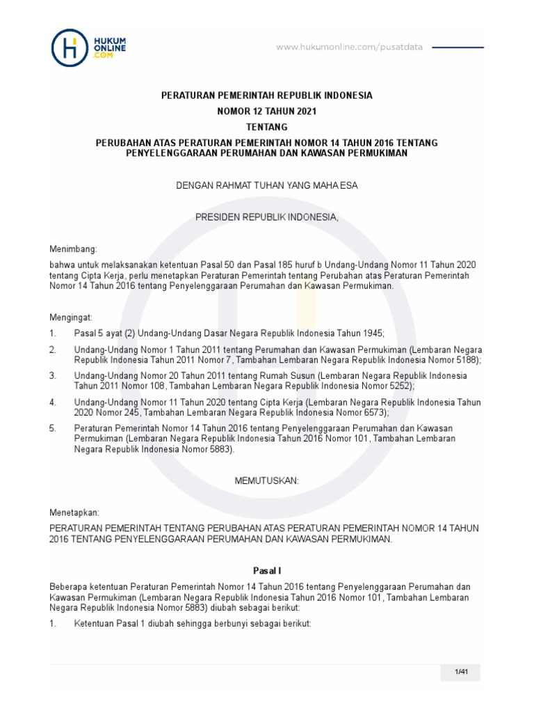 PP No 12 2021 | PDF