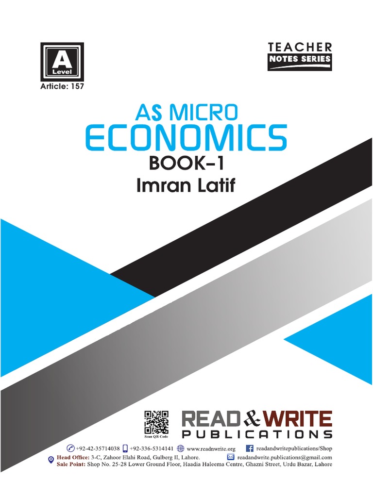 Micro Economics As Level Notes Book | Download Free PDF | Long Run And ...