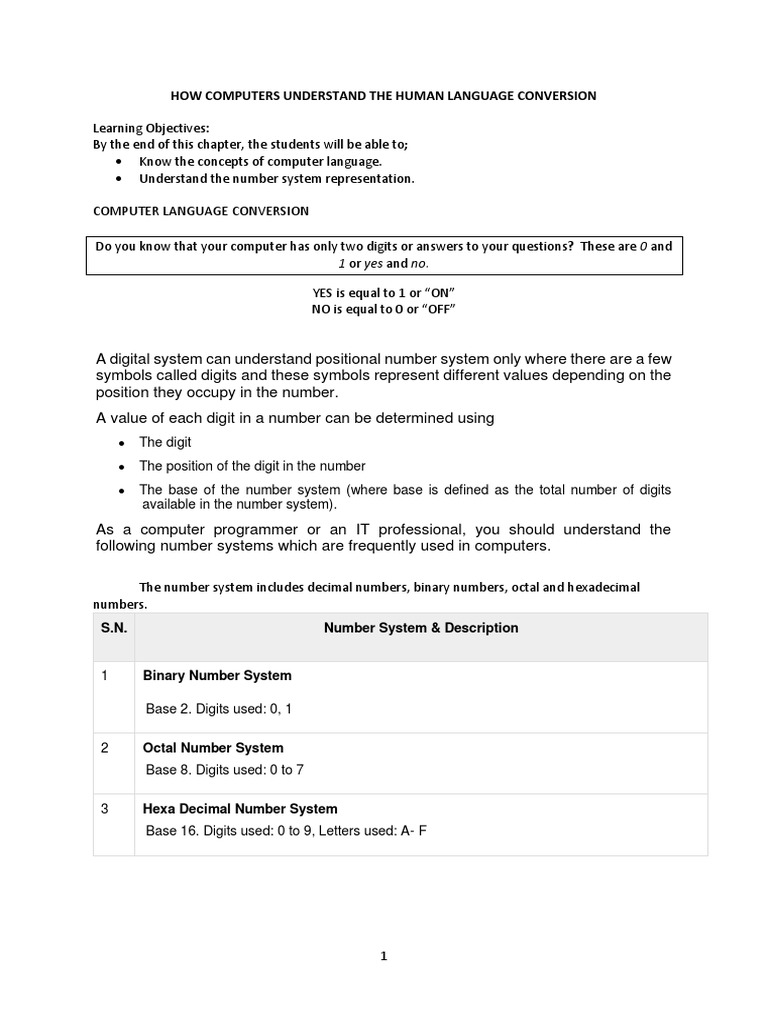 Human Language Conversion | PDF | Lexicology | Mathematical Notation