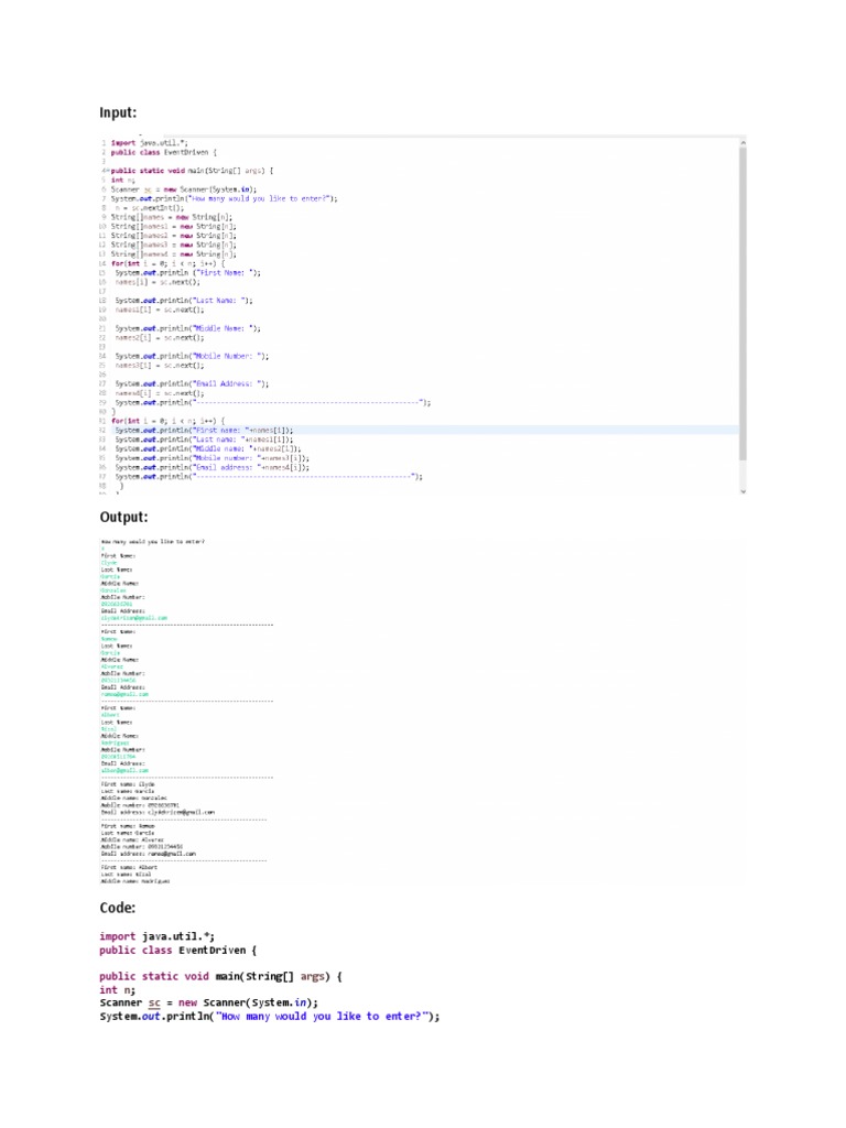 05 Hands-On Activity 1 Garcia | PDF