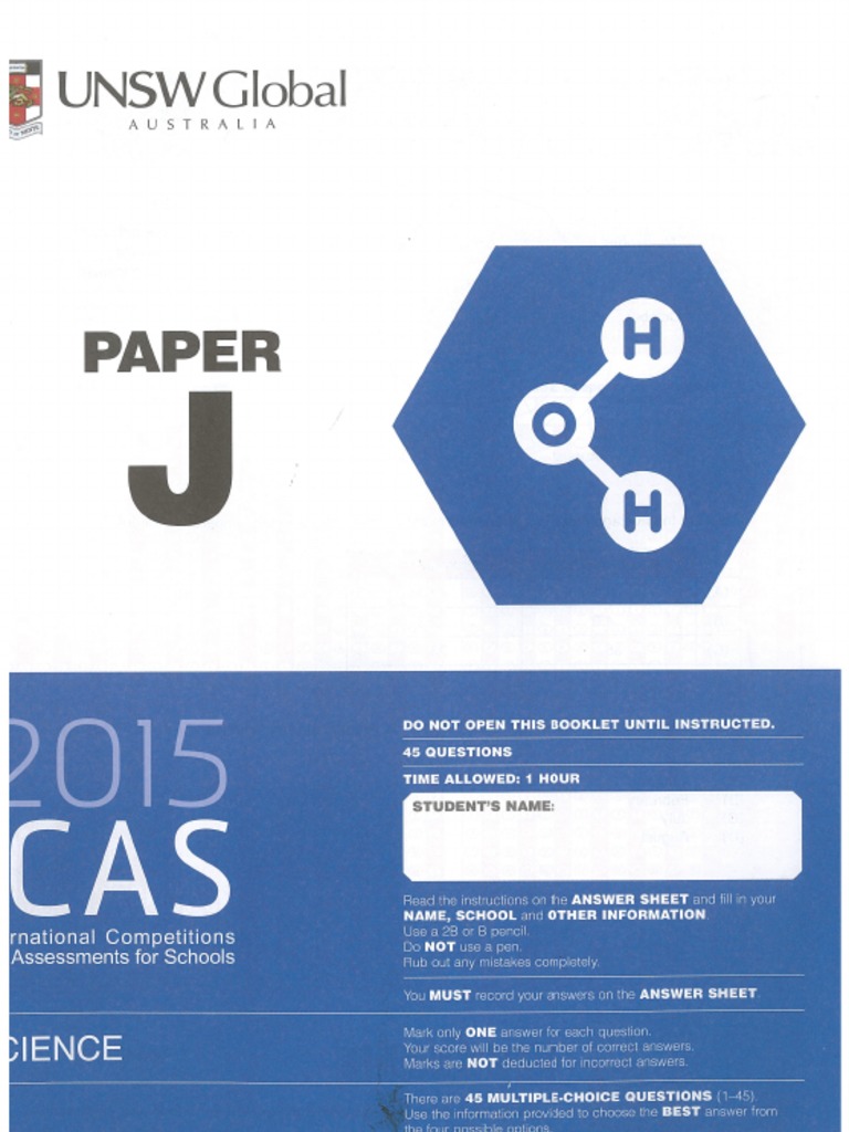 2015 ICAS Science Paper J | PDF
