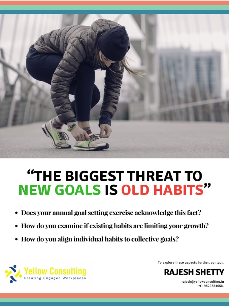Goals Vs Habits | PDF