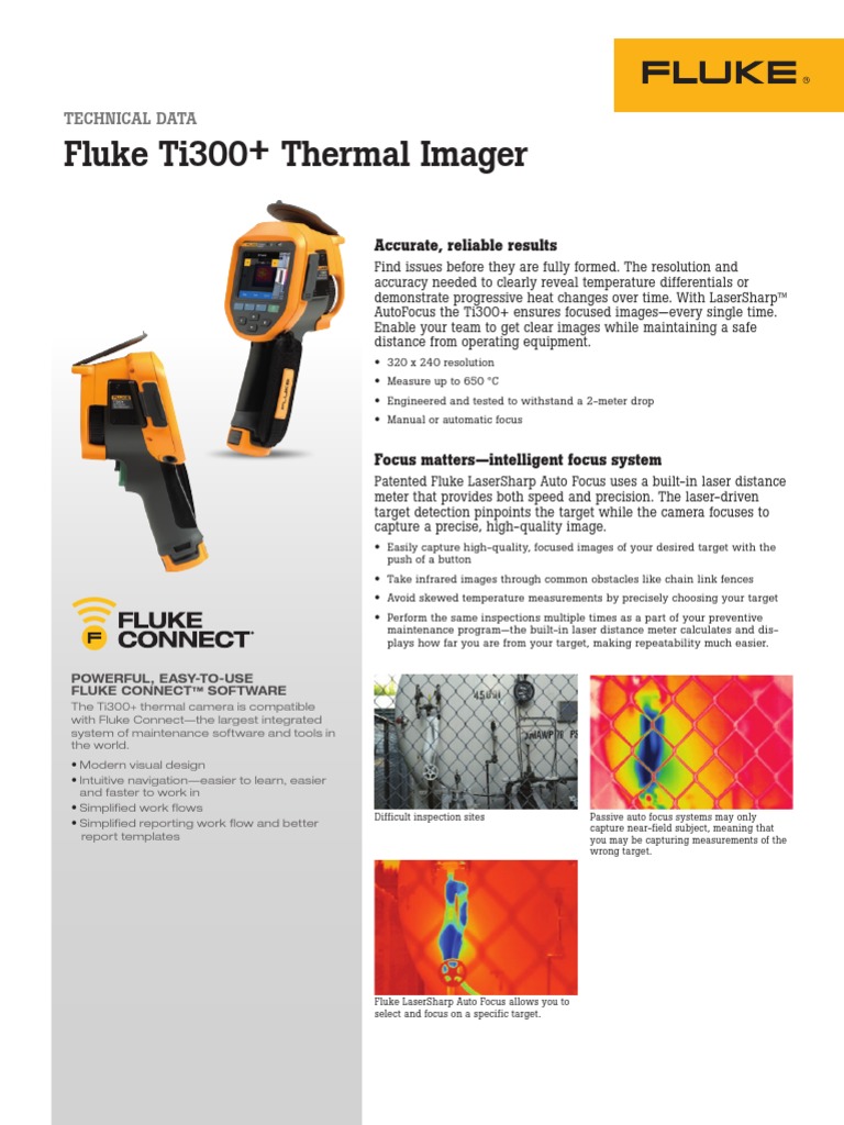 Fluke Ti300+ Thermal Imager: Technical Data | Download Free PDF ...