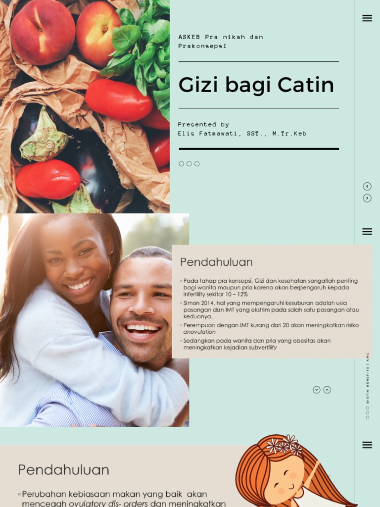 Gizi Bagi Catin: ASKEB Pra Nikah Dan Prakonsepsi | PDF | Wellness