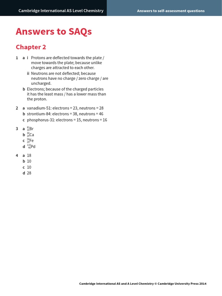Answers To Saqs | PDF