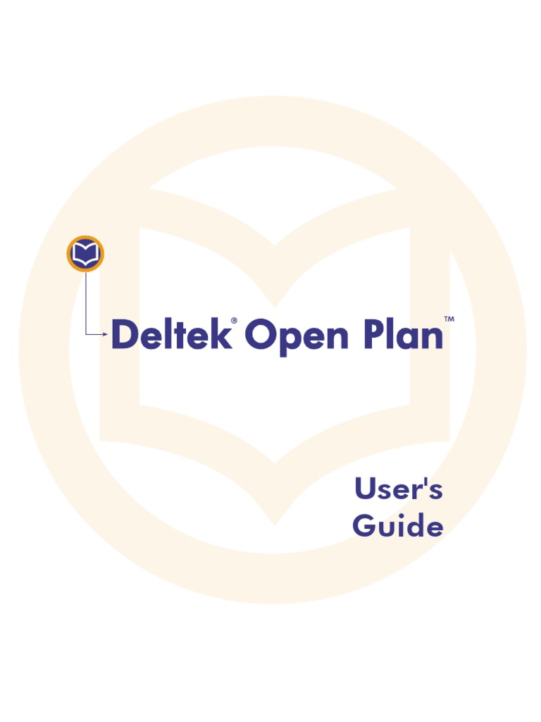 Deltek Open Plan User's Guide | PDF | Spreadsheet | System Software