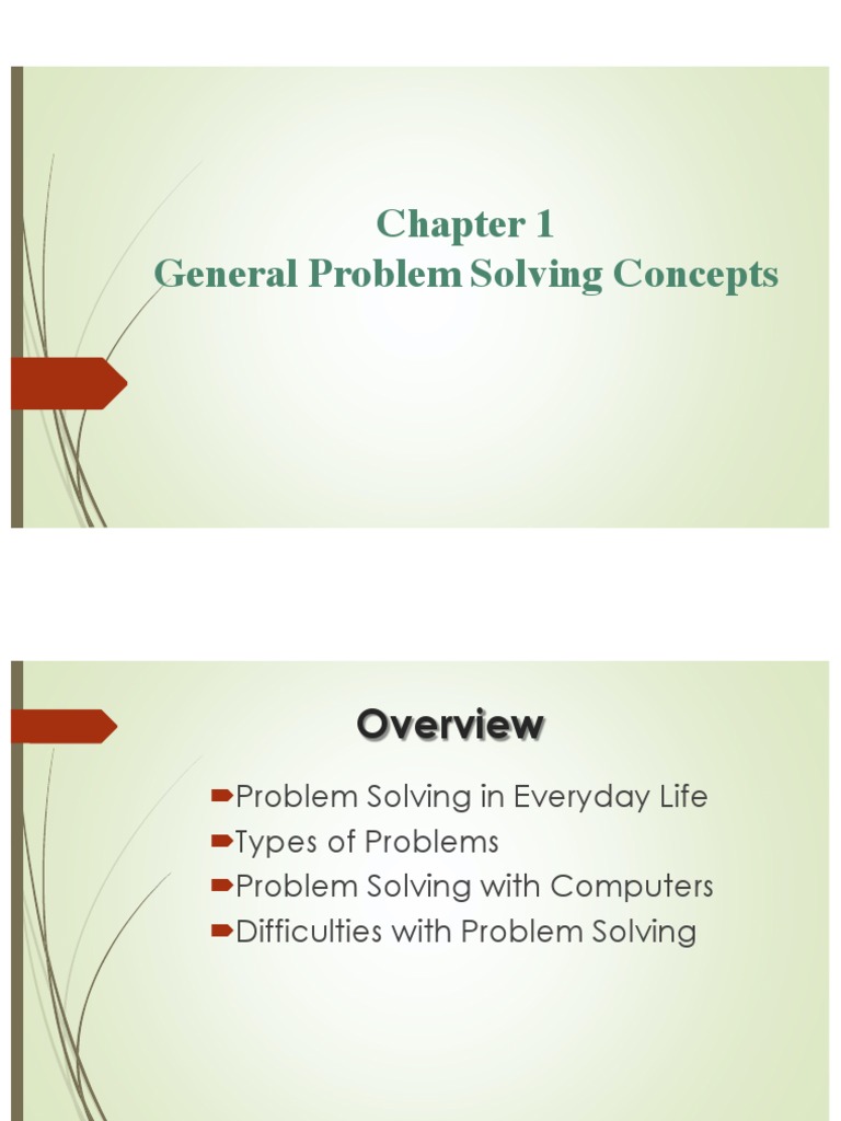 General Problem Solving Concepts Pdf Data Type Boolean Data Type 