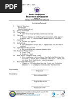 Innovation Project Proposal Template | PDF