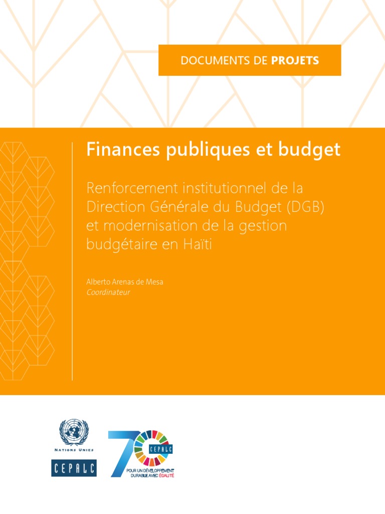 Finance Publique | PDF | Budget | Haïti