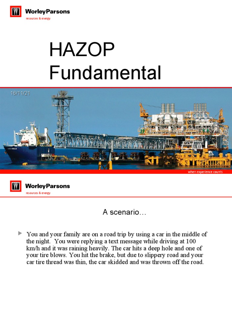 Hazop Training Presentation | PDF | Valve | Chemical Reactor
