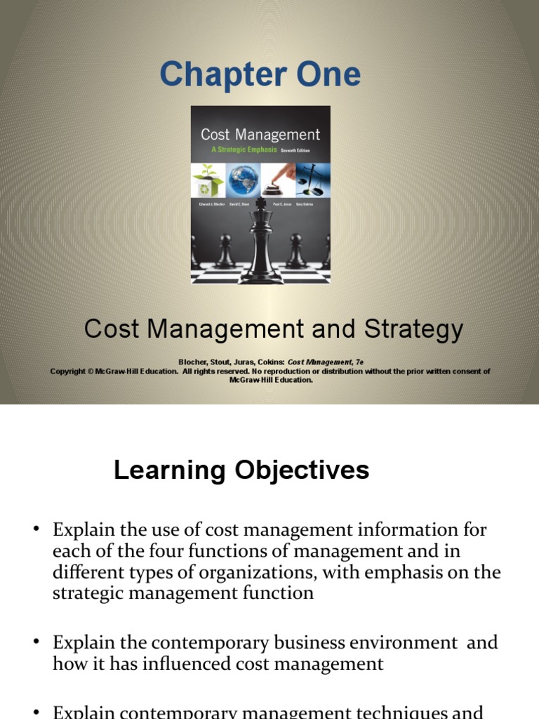Chap01 7e | PDF | Strategic Management | Management Accounting