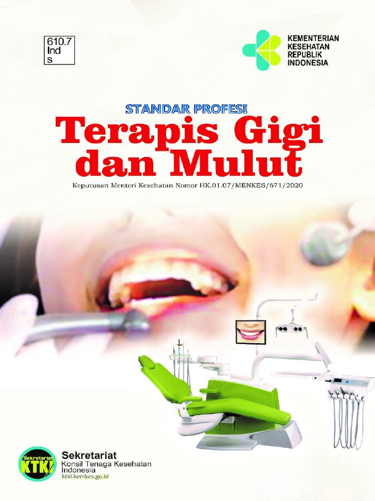 Buku Digital Standar Profesi Terapis Gigi Dan Mulut | PDF
