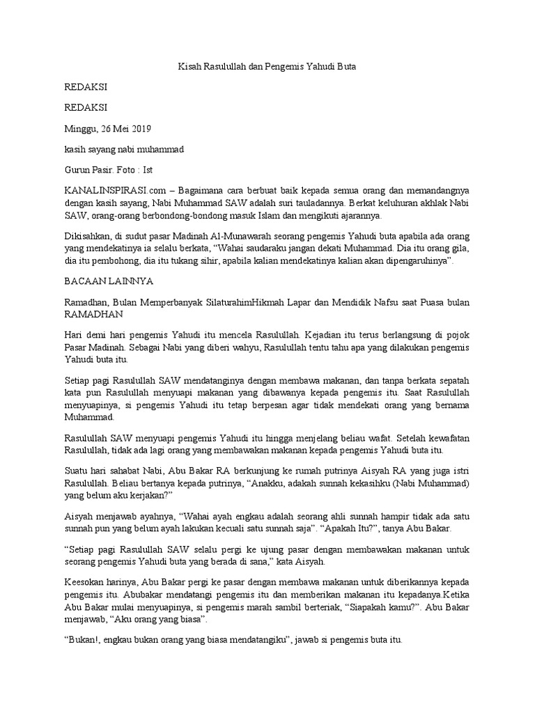 Kisah Rasulullah | PDF