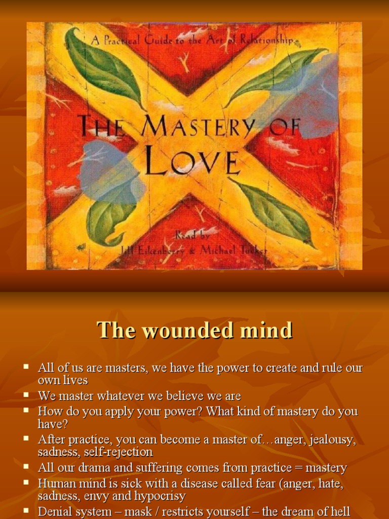 The Mastery of Love | PDF | Love | Suffering