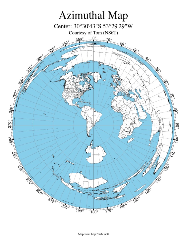 Azimuthal Map | PDF