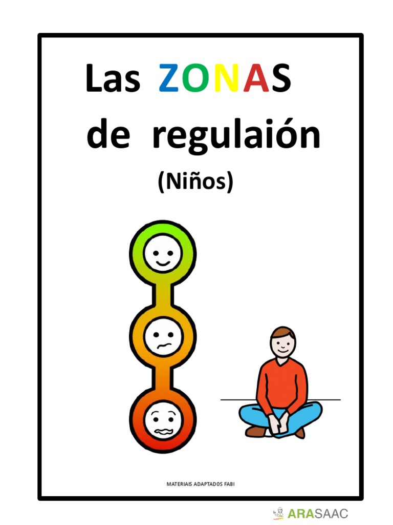 Material TEACCH Zonas de Regulacion Niños | PDF
