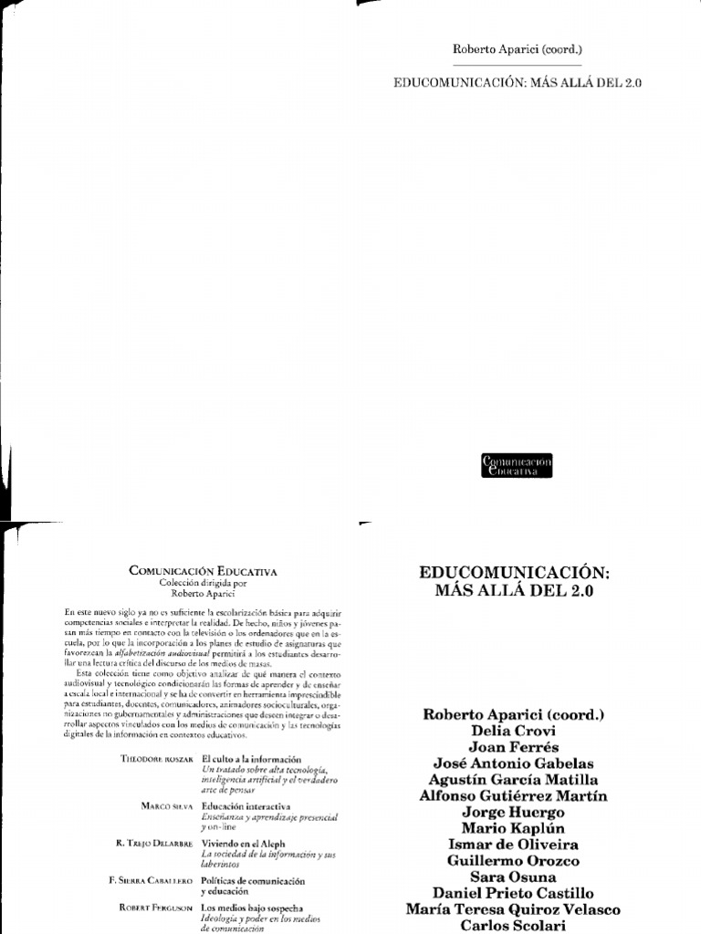 Aparici-Educomunicacion Mas Alla Del 2-0 | PDF