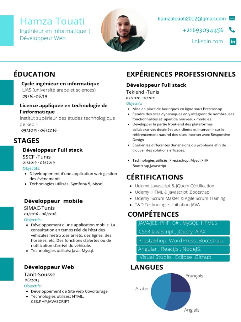 Hamza Touati - WEBDEV | PDF | Internet | Internet et Web