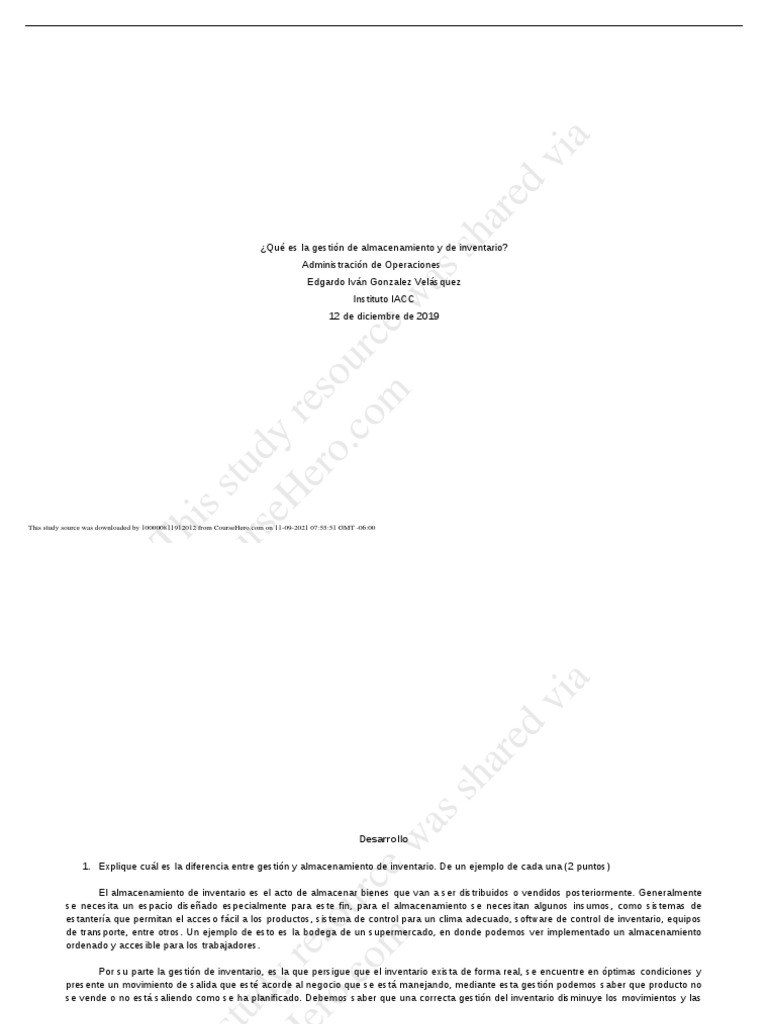 Almyta Control System en Gestión de Inventarios | PDF | Inventario | Economias