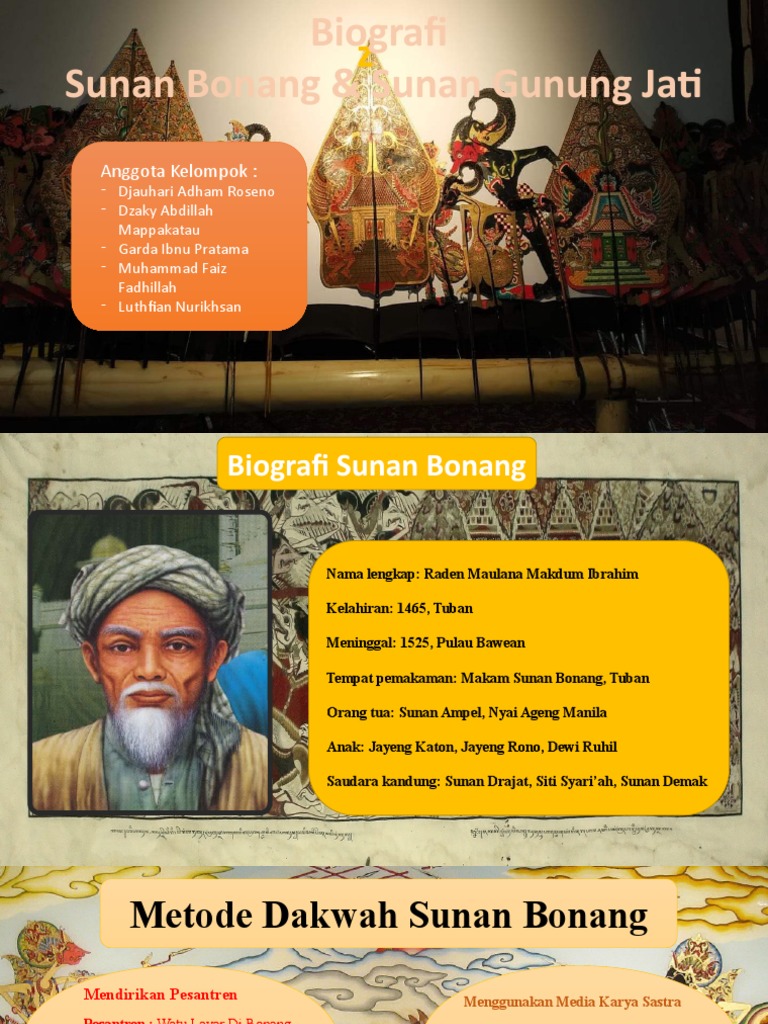 SKI Biografi Sunan Bonang Dan Sunan Kalijaga | PDF