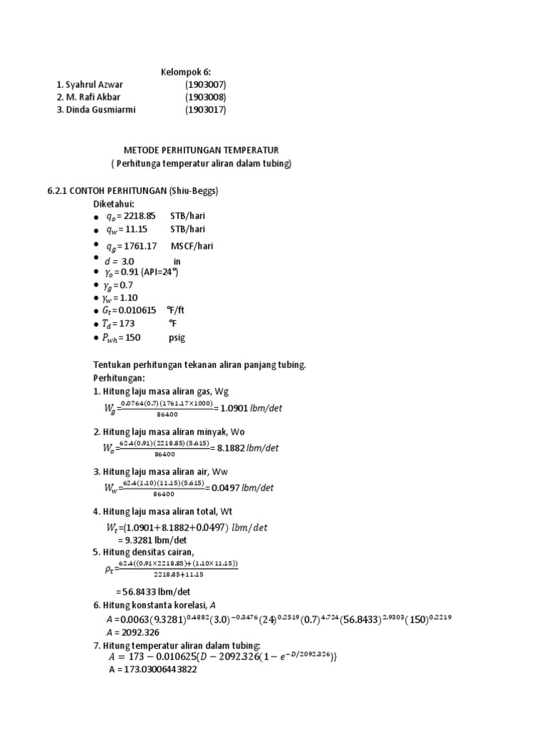 T. Gas Bumi 4A (Kel 6) - Dikonversi | PDF