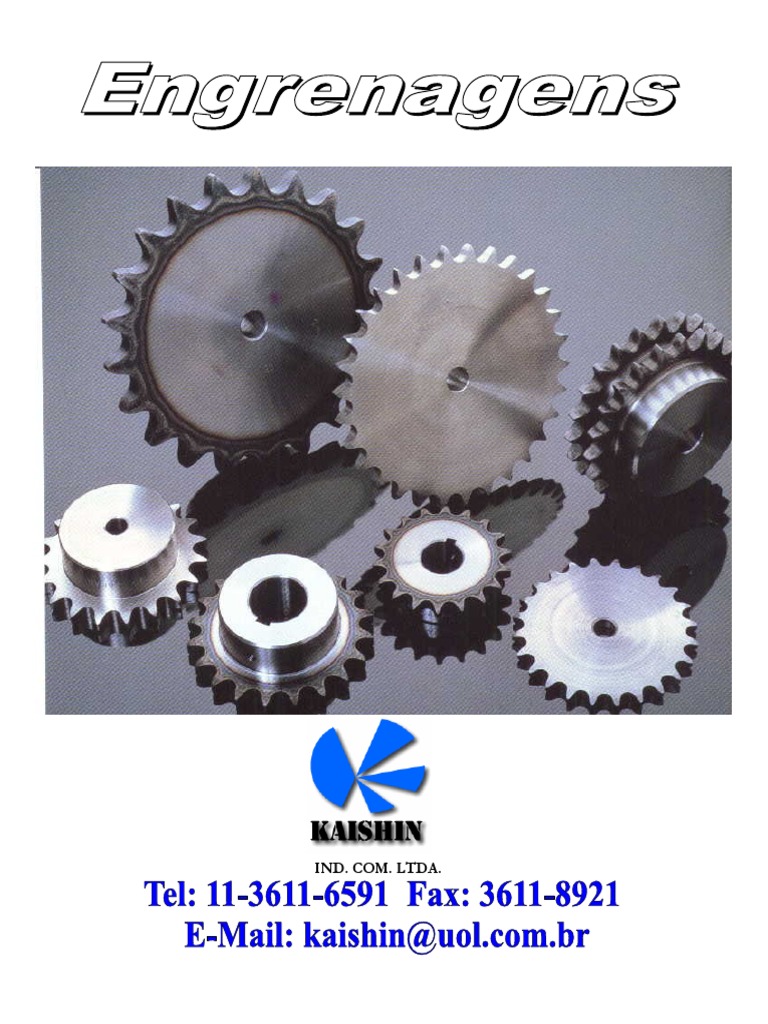 Engrenagens ASA-DIN | PDF | Cinemática