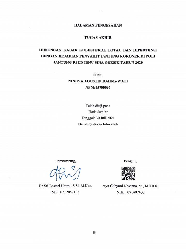 Scan Halaman Pengesahan | PDF