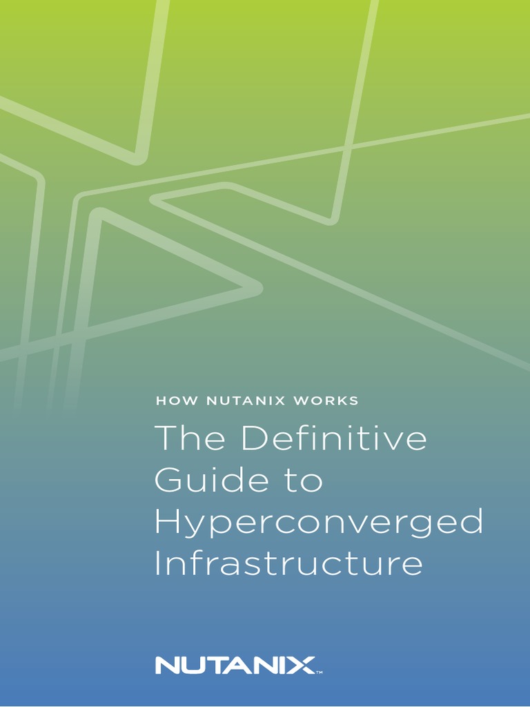 Ebook Hyperconverged Infrastructure | PDF | Virtualization | Cloud Computing