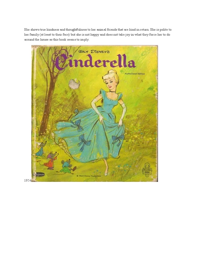 Original Cinderella Story Analysis | PDF