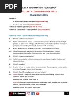 Class 10 Computer Application Code 165 Study Material | PDF | Html ...