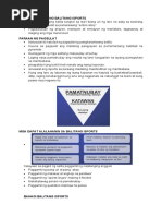 Sports Writing Filipino - FACT SHEET SET 1 PDF | PDF