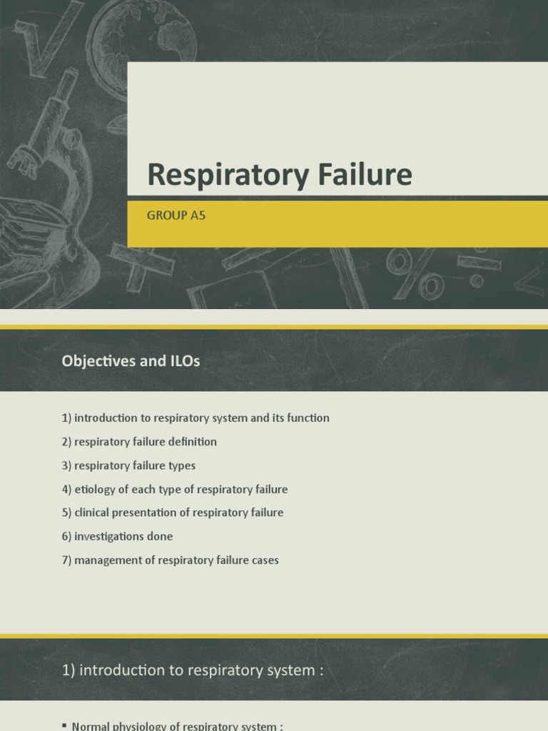 Respiratory Failure (1) . | PDF | Respiratory System | Hypoxia (Medical)