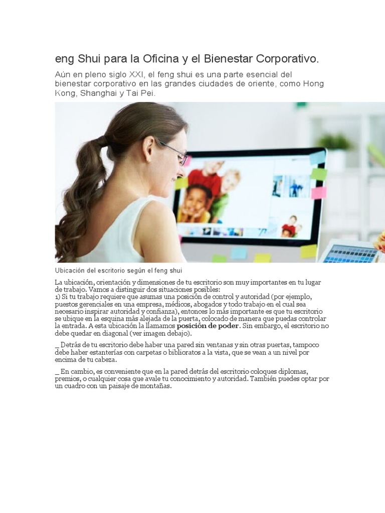 Feng Shui Oficinas | PDF