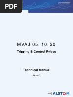 MVAA Aux. Relay Manual | PDF | Relay | Direct Current