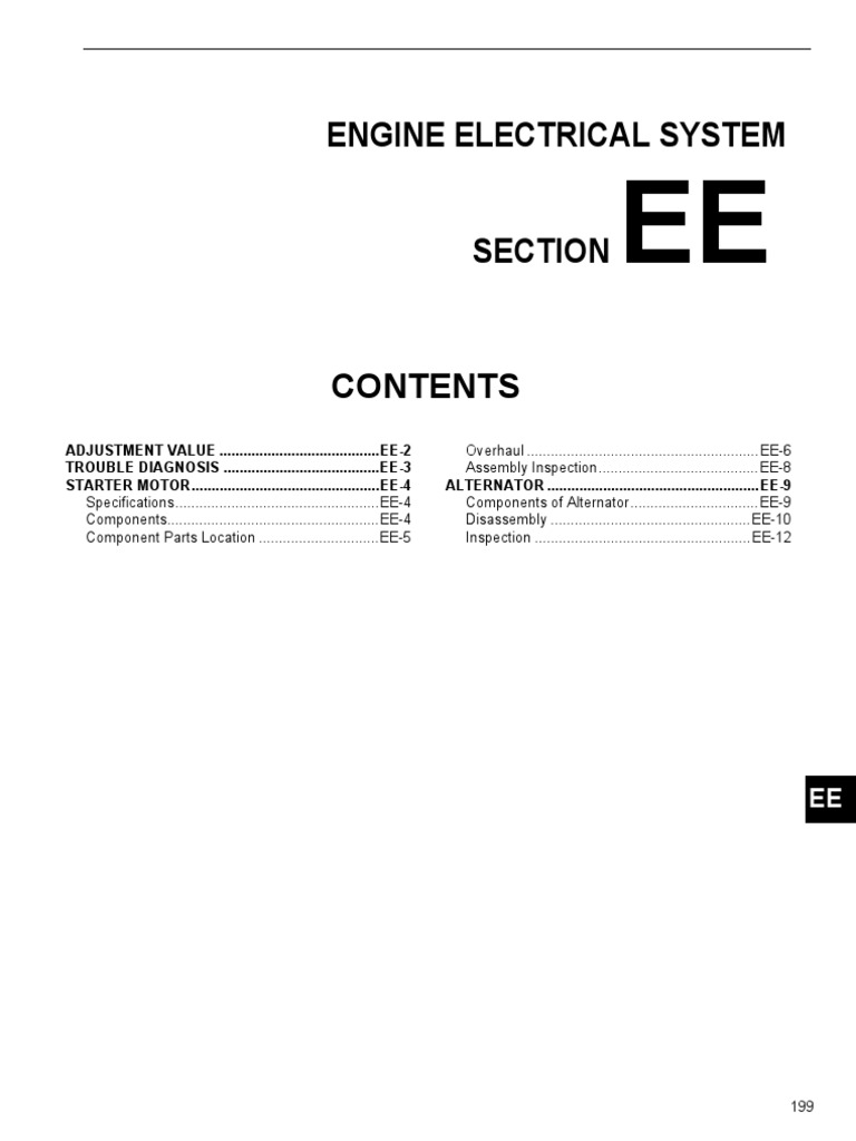 2c 5000electrical | PDF | Electric Motor | Ignition System