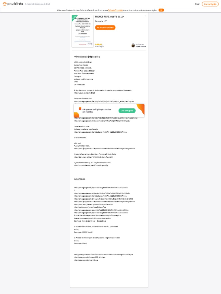 Promob Plus 2021 V 5 60 12 4 - Marcenaria | PDF | Tecnologia da ...