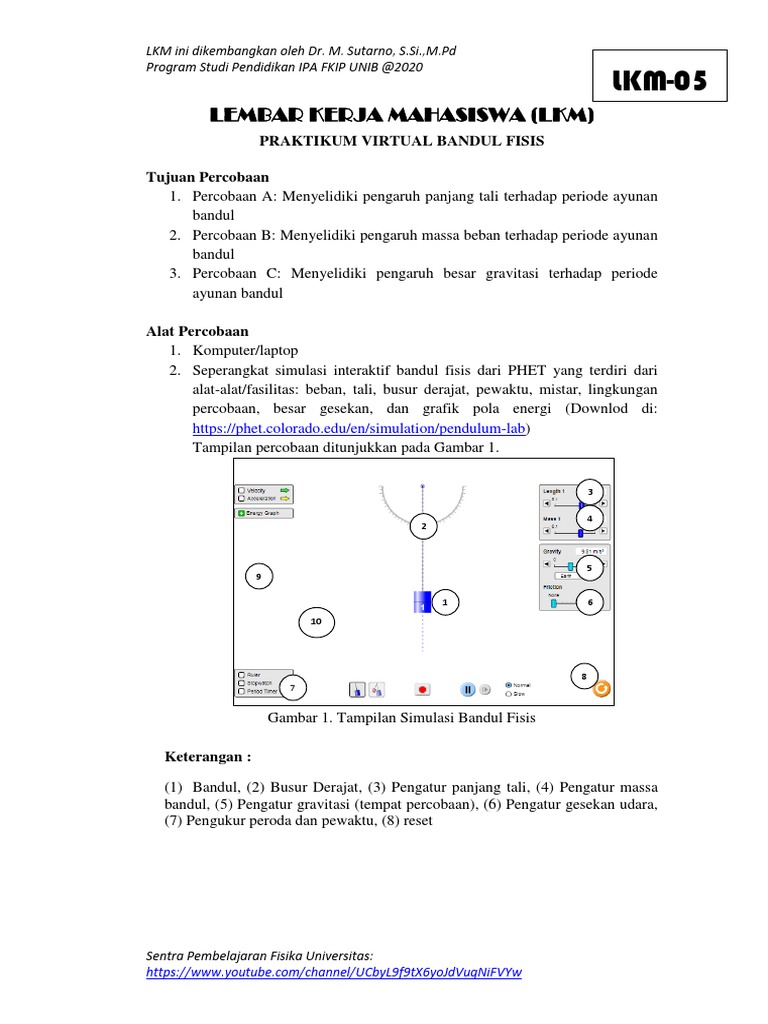 Pengaruh Panjang Tali pada Bandul Fisis | PDF | Sains & Matematika