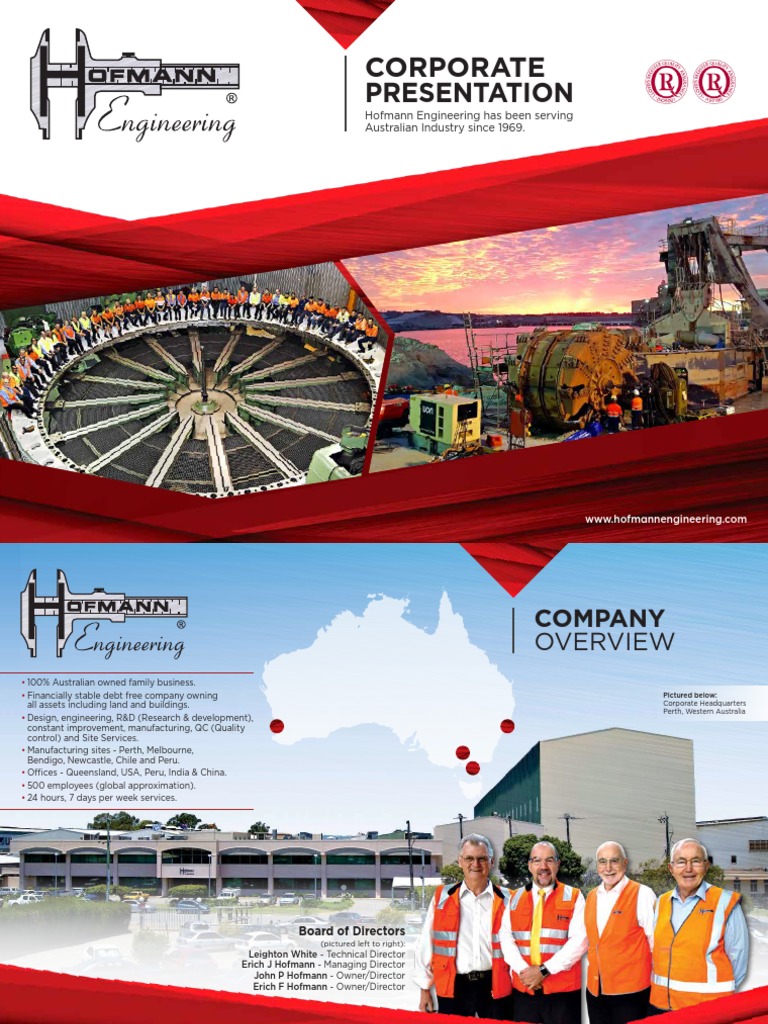 A Profile of Hofmann Engineering: A Leading Australian Manufacturer of ...