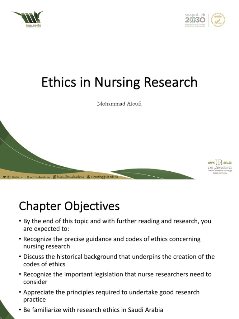 Ethics In Nursing Research Pdf Informed Consent Consent