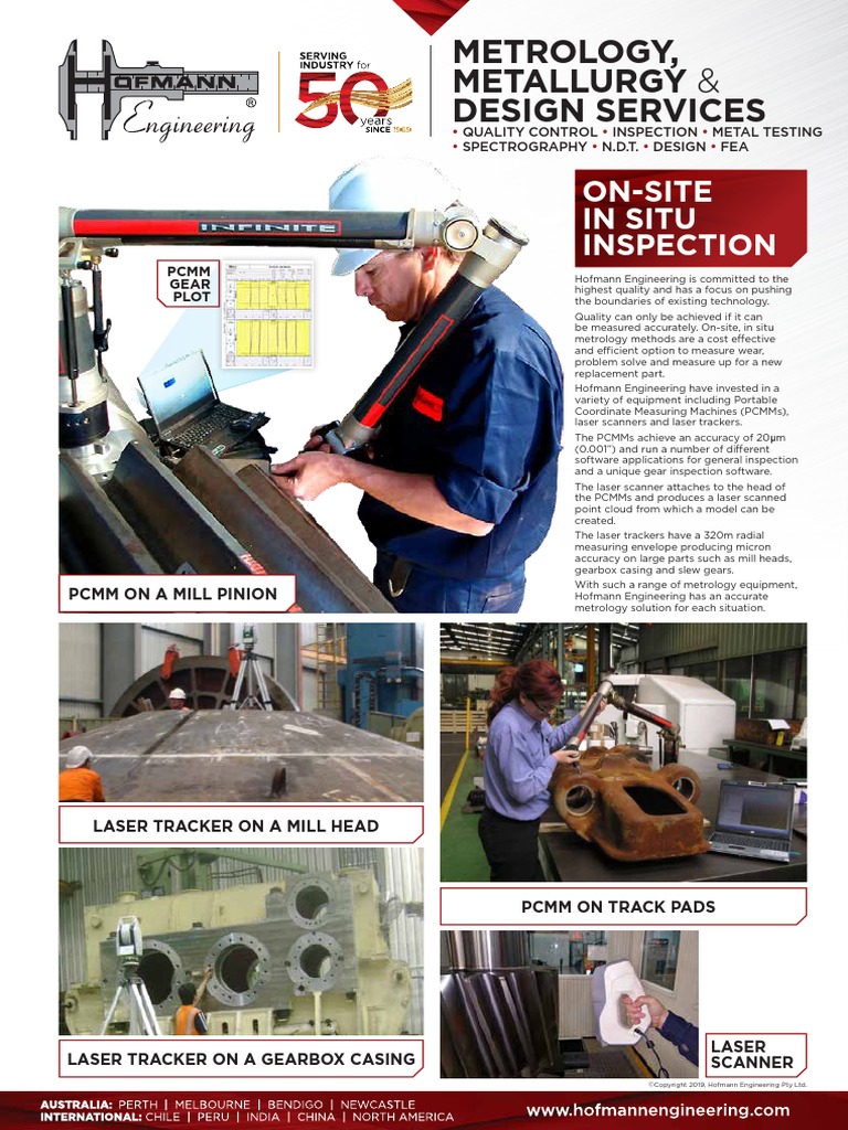 50 - Hofmann - Metrology Metallurgy and Design Brochure - A4 | PDF ...