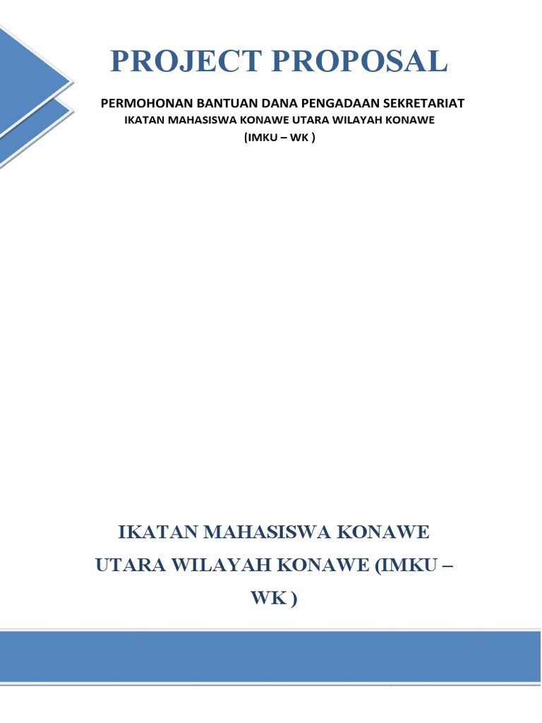 Project Proposal MDMC | PDF