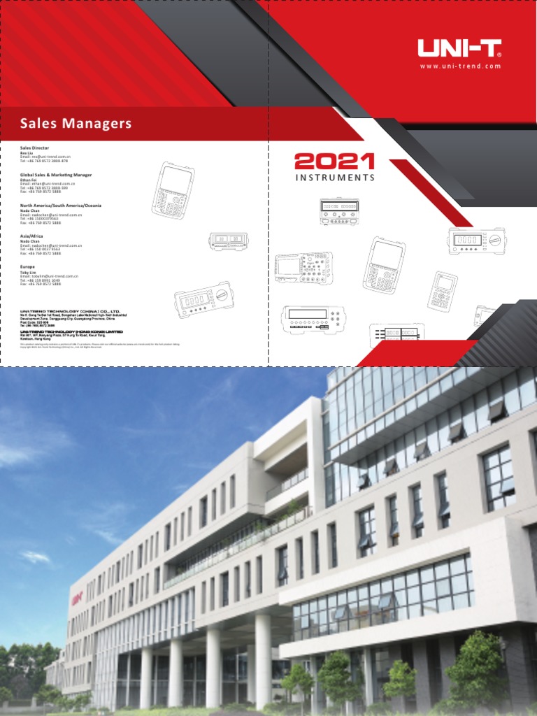2021 UNI-T Instruments | PDF | Sampling (Signal Processing) | Electronics