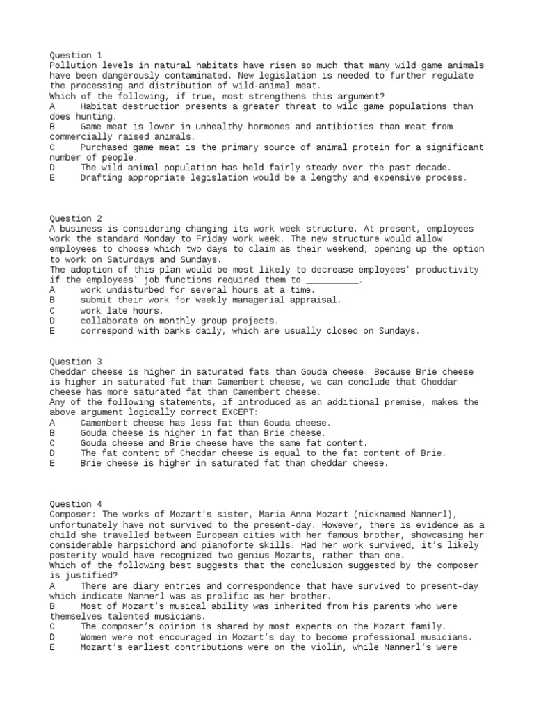 Logical Reasoning Tests | PDF | Psychopathy | Atmosphere Of Earth