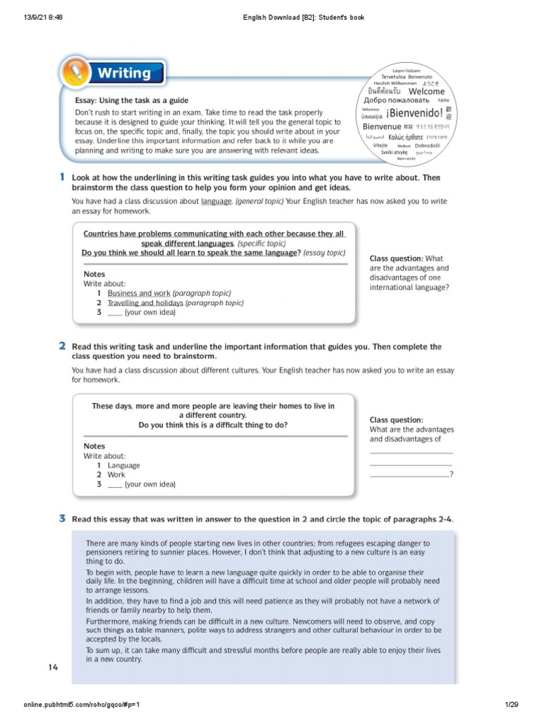 B2 English Student's Book Download | PDF