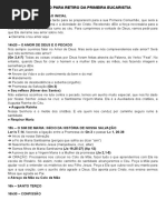 Roteiro para Retiro Da Primeira Eucaristia | PDF