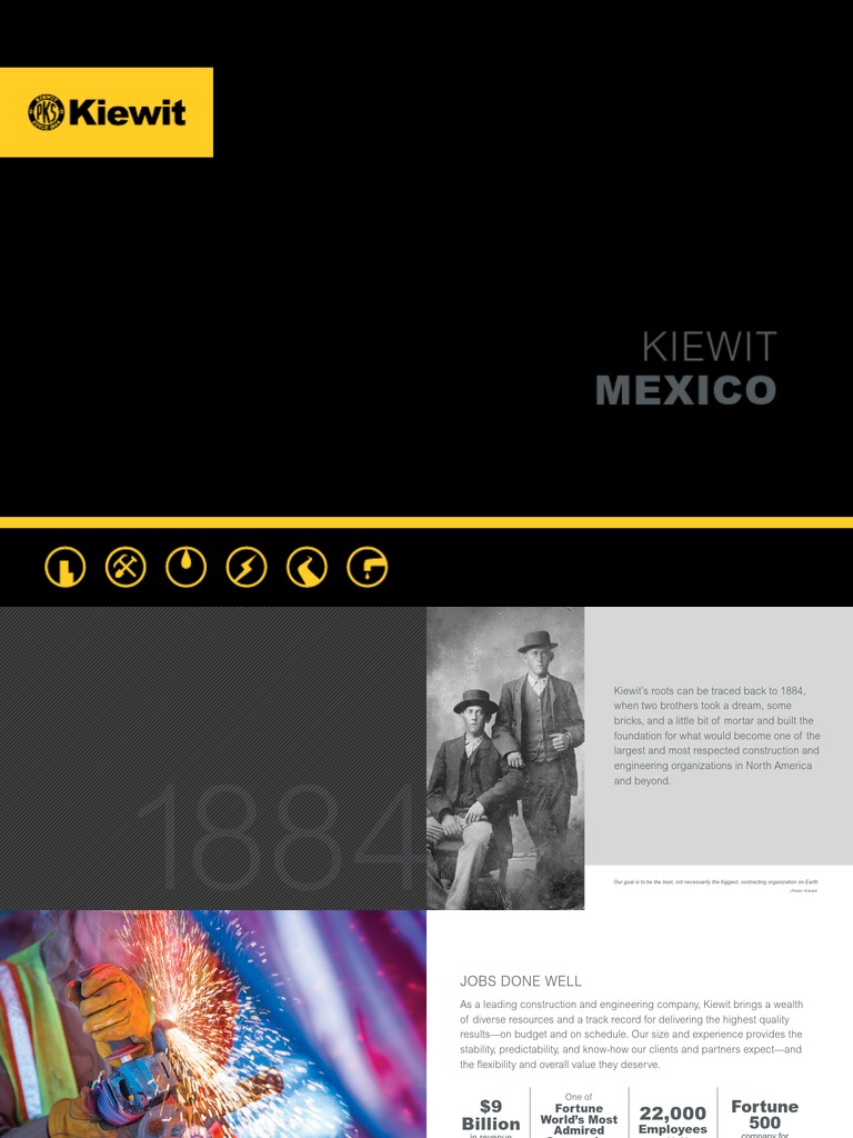 Kiewit Mexico: Engineering Excellence | PDF | Liquefied Natural Gas ...